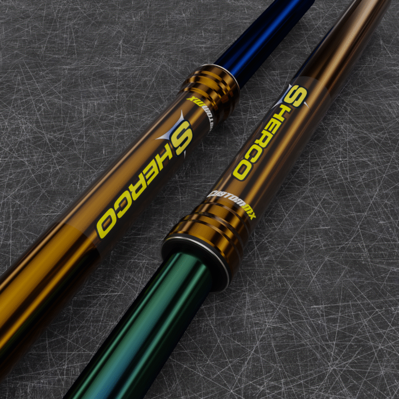 CLEAR: SHERCO Upper Fork Decals – Custom MX – The Home Of Semi-Custom Graphics