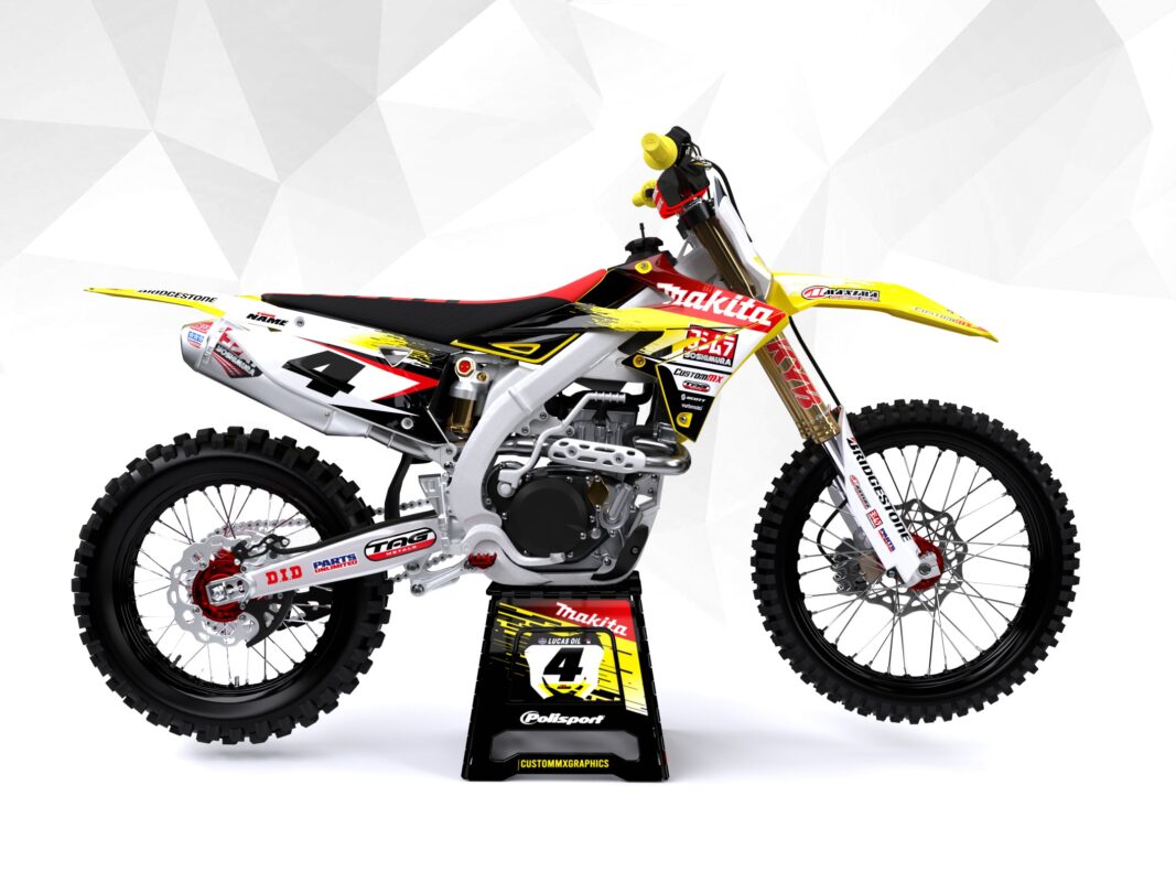Throwback Series – Suzuki RM / RMZ Graphics Kit – Custom MX – The Home ...