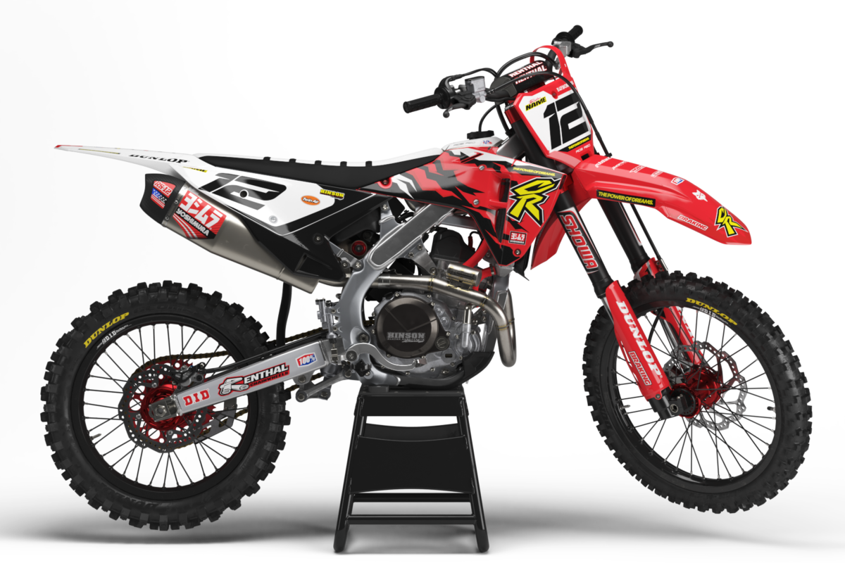 Cleveland Series – Honda CR / CRF Graphics Kit – Custom MX – The Home ...